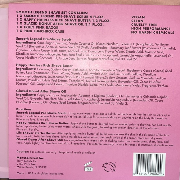 TRULY | Bath & Body | Truly Smooth Legend Shave Setnib | Poshmark